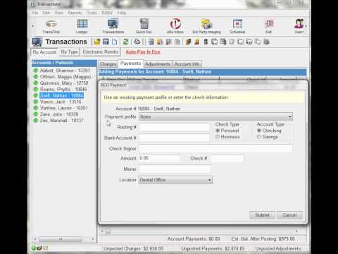 How to process an ACH payment
