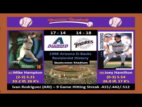 Game 32 - 1998 Arizona Diamondbacks Revisionist History v San Diego Padres @ Qualcomm Stadium