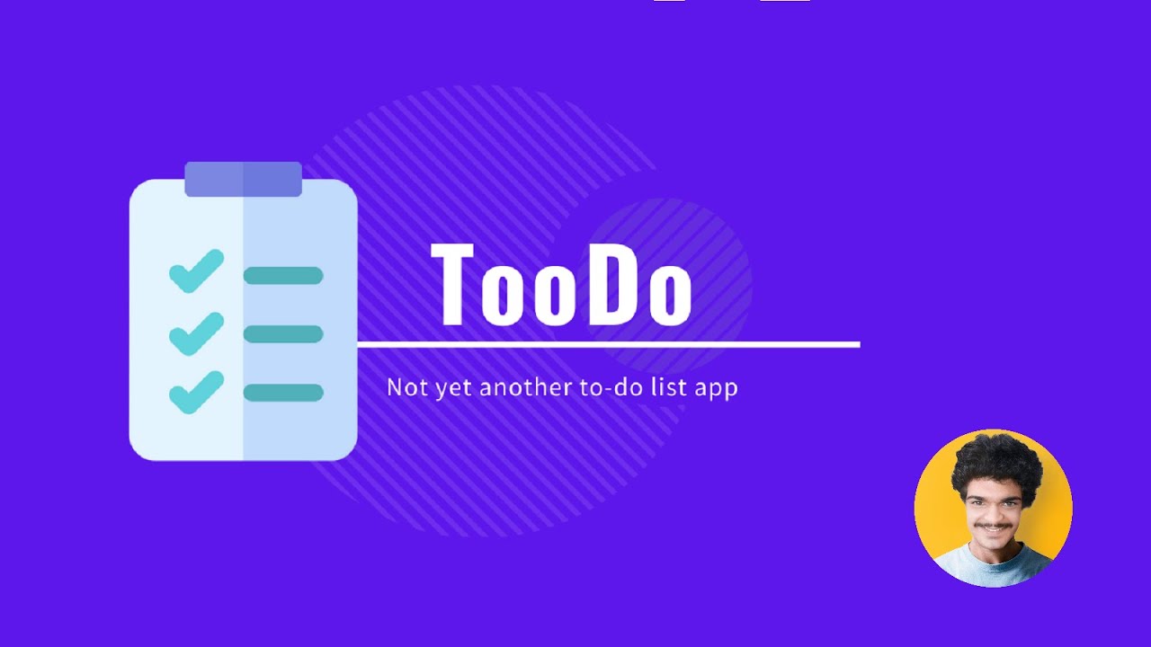 TooDo in 100 seconds | ReactJS Project by Deepak Jangra