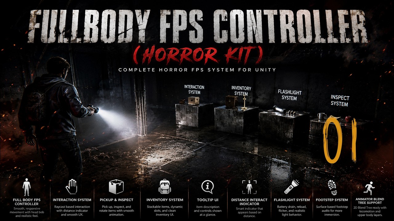 Getting Started: Fullbody FPS Controller