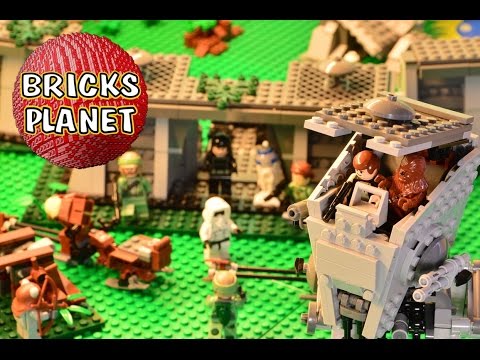 The Battle of Endor LEGO 8038 Star Wars - Stop motion review