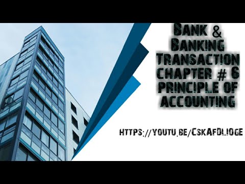 How to learn Bank & Banking transaction In Urdu. Part 6