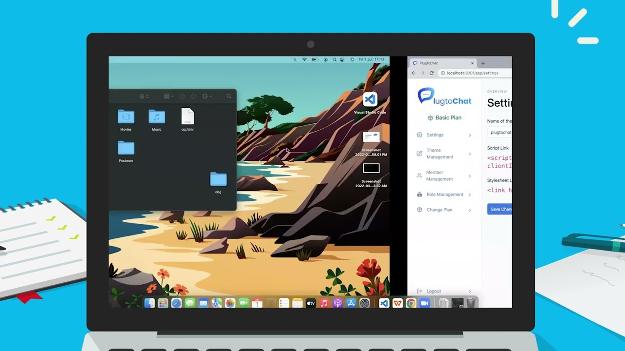 How to integrate PlugtoChat Chat API & JavaScript SDK | PlugtoChat