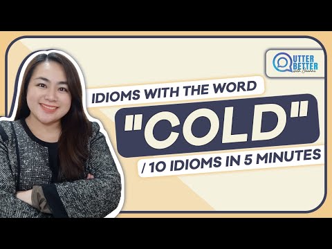 Idioms with the word "cold"|10 Idioms in 5 minutes