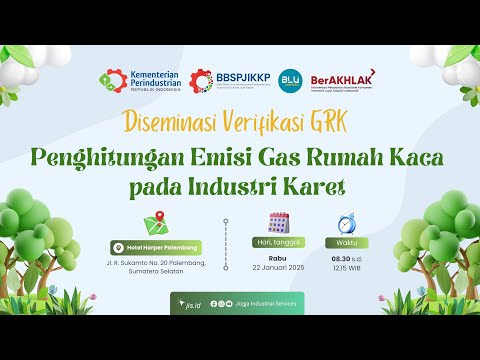Diseminasi: Penghitungan Emisi GRK pada Industri Karet (22 Jan 2025)