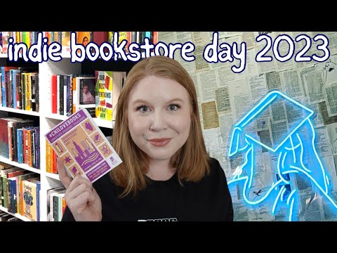 Indie Bookstore Day 2023 Vlog & Haul