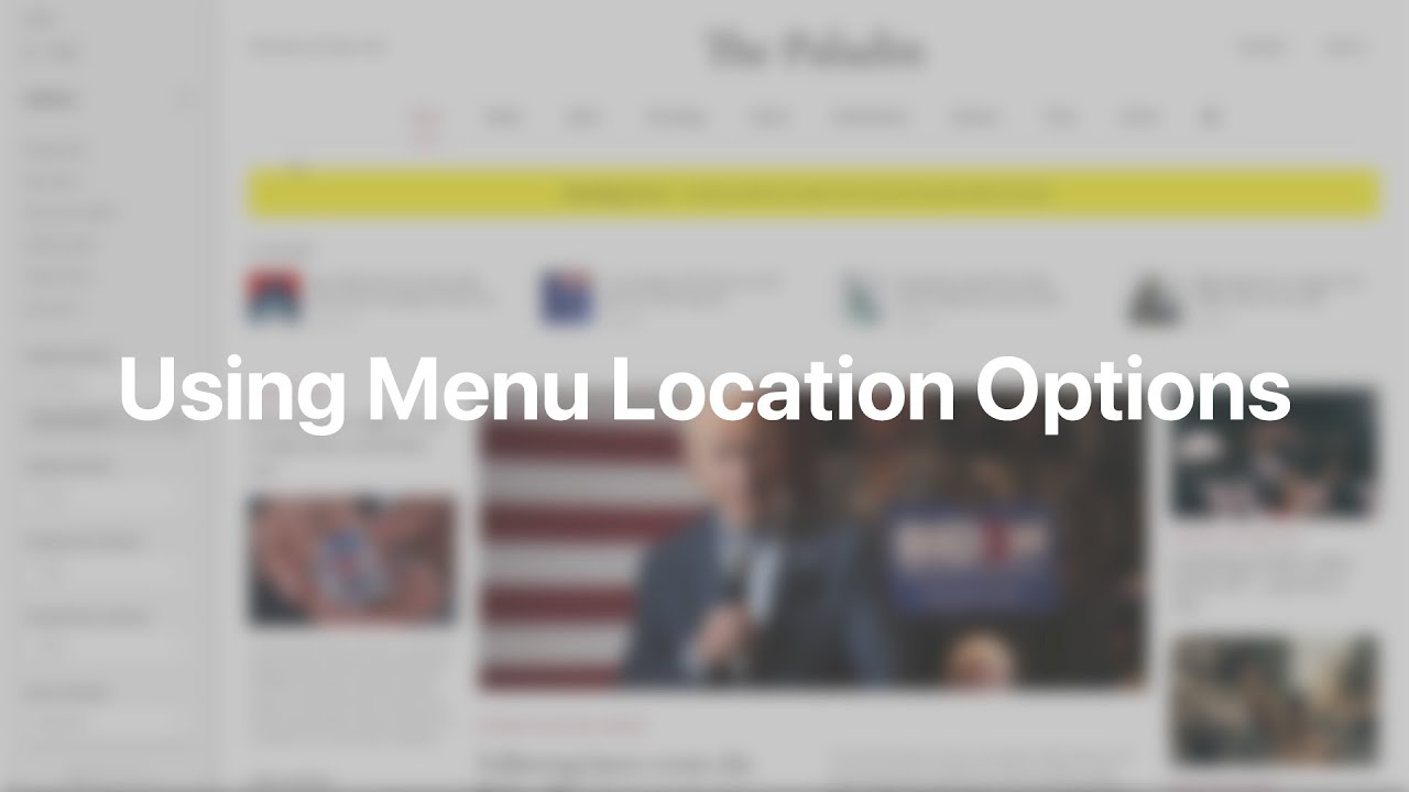 Using Menu Location Options | YOOtheme Documentation (WordPress)