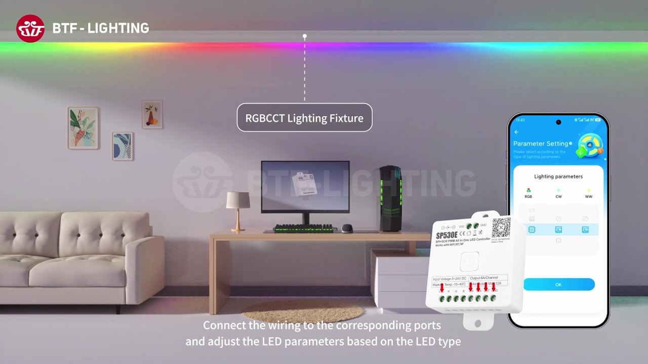 How to Configure SP530E controllers for your lighting setup?