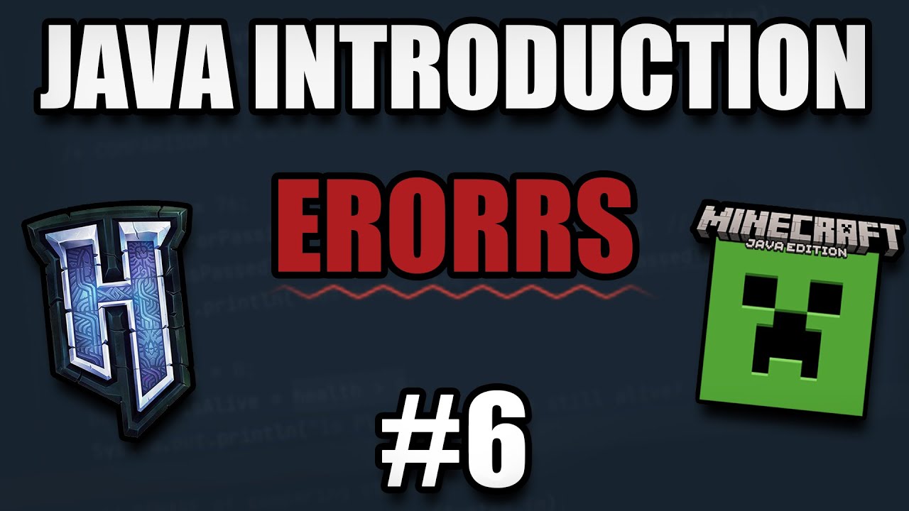Hytale & Minecraft Modding Java Introduction (2026) #6: ERRORS