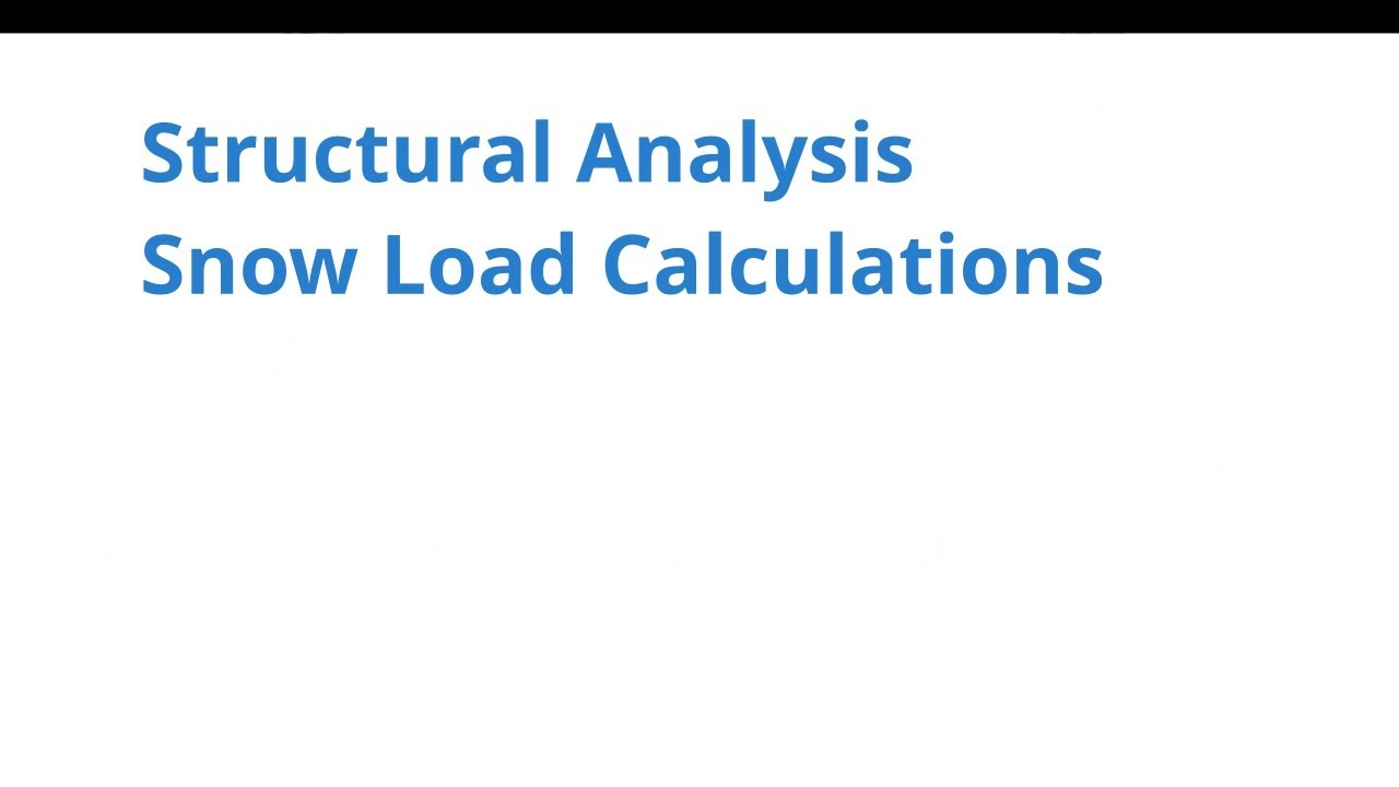 008 CE340 Snow Loads