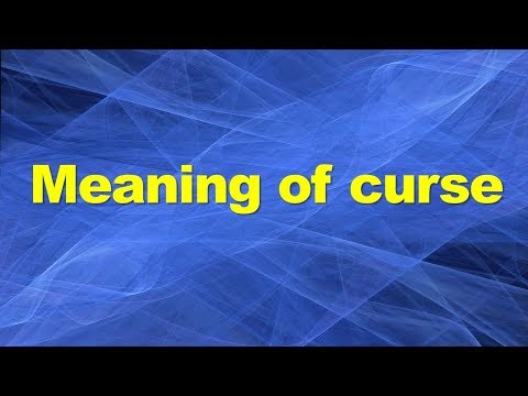 Meaning of curse