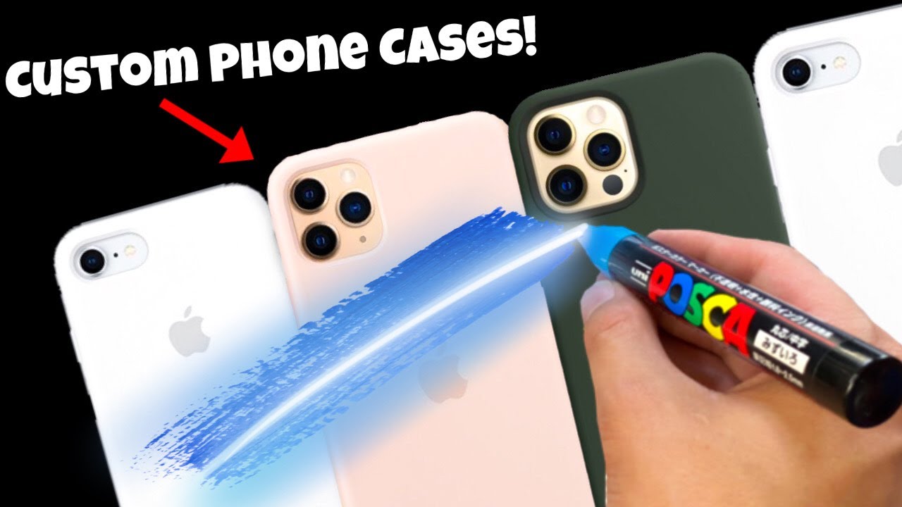 ¡Personalizando fundas de teléfono con rotuladores Posca! ¡Qué satisfactorio! (¡Sorteo de Posca!)