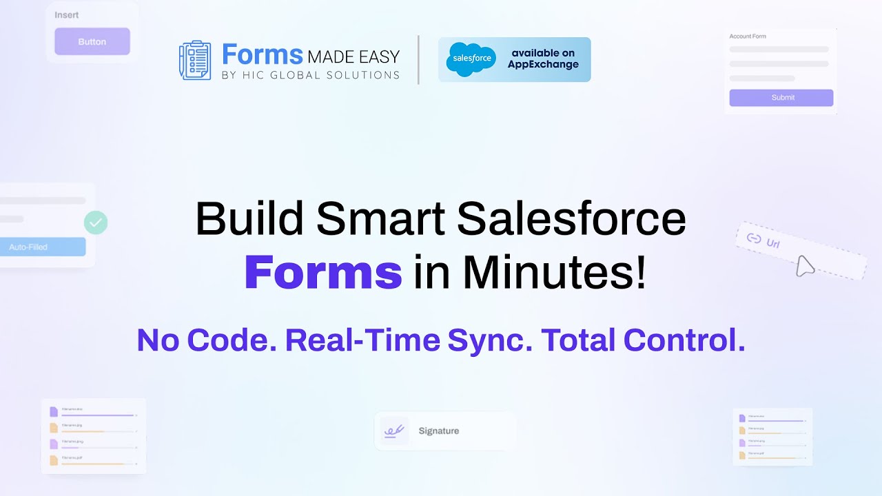 Forms Made Easy |  Salesforce form Builder to Build & Automate Forms in Salesforce