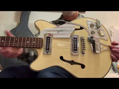Vintage 1960’s Teisco EP-9T / EP-8T Hollowbody Guitar Rare | Reverb