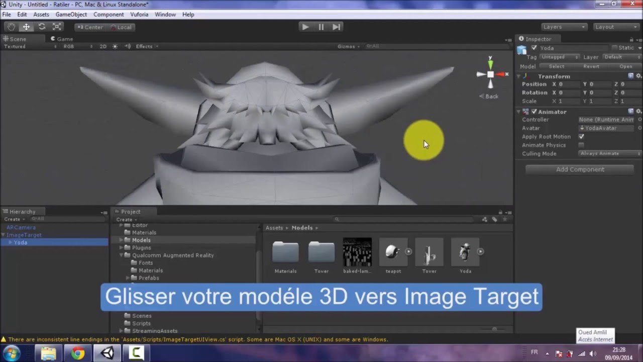 AUGMENTED REALITY 3D VUFORIA UNITY TUTORIAL  (Part 1)