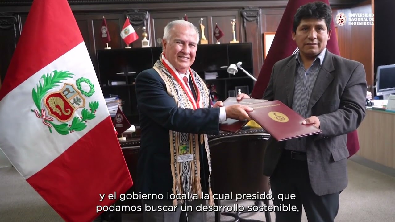 CONVENIO DE COOPERACIÓN INTERINSTITUCIONAL ENTRE LA UNI Y EL MUNICIPIO PROVINCIAL DE ANTABAMBA