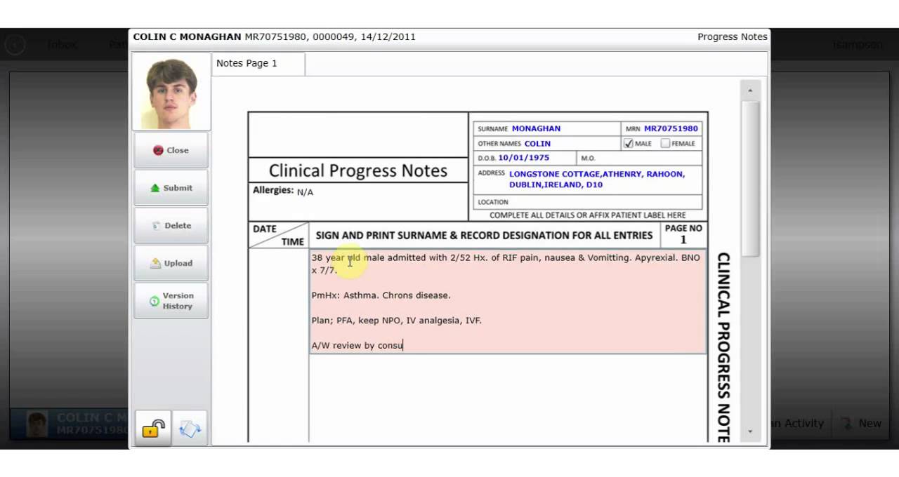 0014 Progress Notes SM