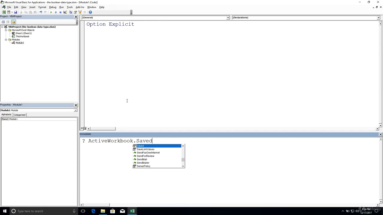 Microsoft Visual Basic - The Boolean Data Type