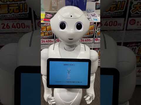 Japanese robot called Pepper π€ in Tokyo