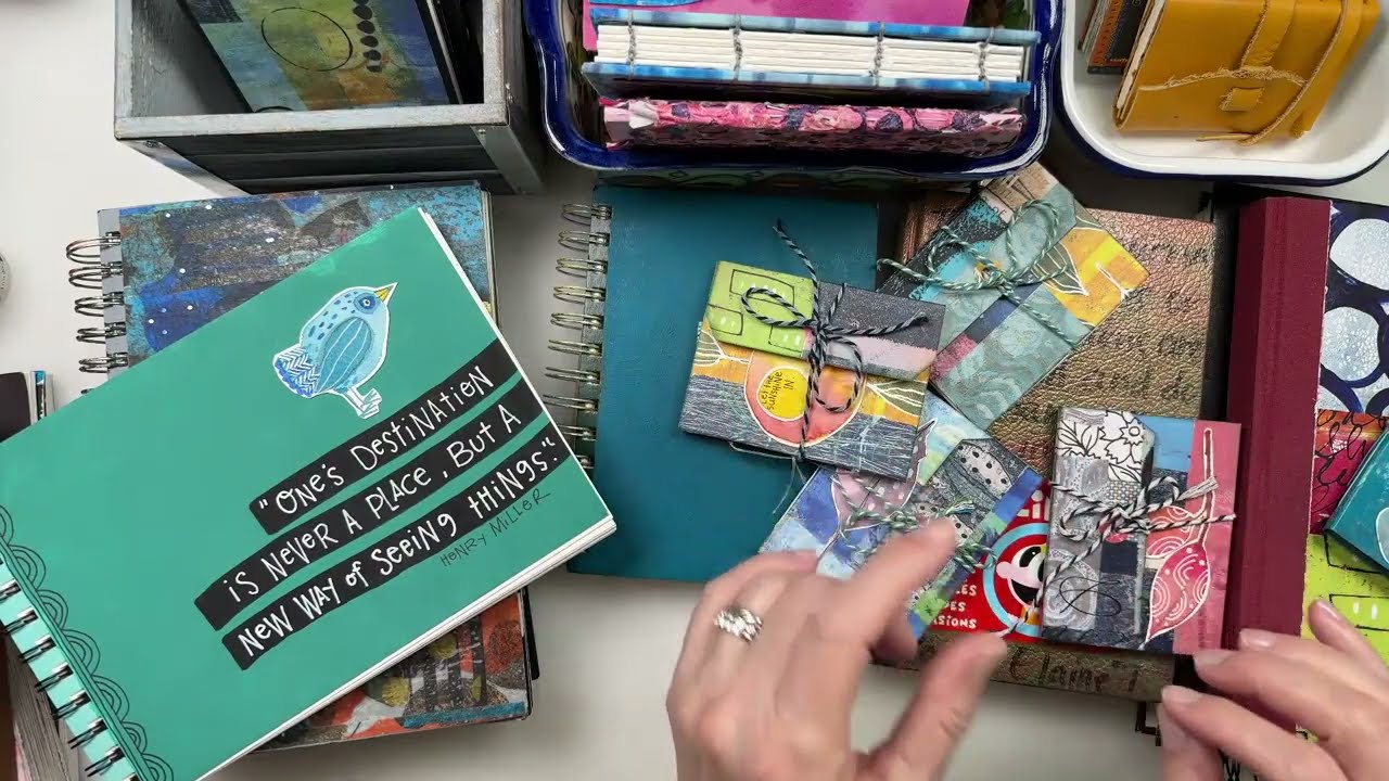 ✨ Art Journaling Inspiration with Karen Elaine ✨