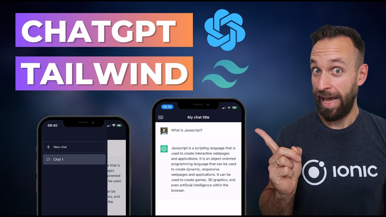 Better ChatGPT with TailwindCSS and Ionic (super simple!)