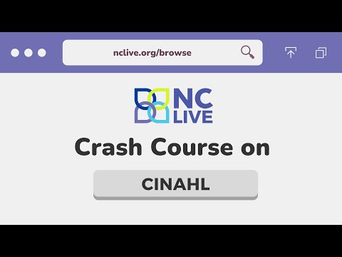 Crash Course Video On CINAHL