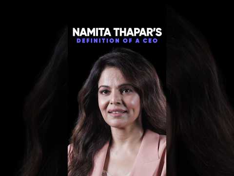 Good leaders are authentic leaders says Shark Tank's Namita Thapar. #sharktankindia #qunba