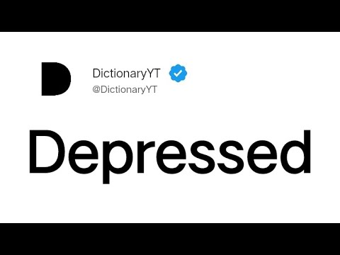 Depressed Meaning in English
