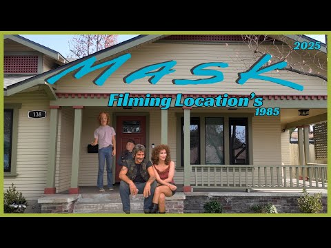 Mask 1985 Filming Locations - Then and Now - Cher -Sam Elliott - Eric Stoltz