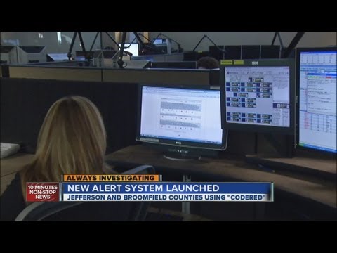 Jefferson County, Broomfield County tested new emergency notification system Wednesday