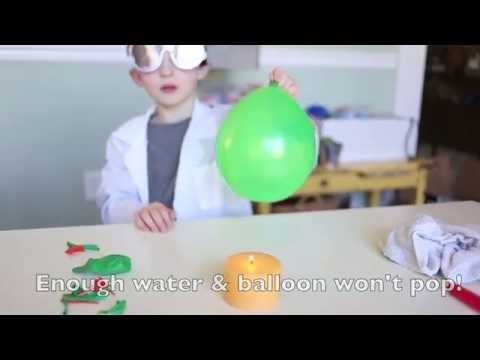 Magic Balloon! Kids Science Experiment | Ryder The Science Kid