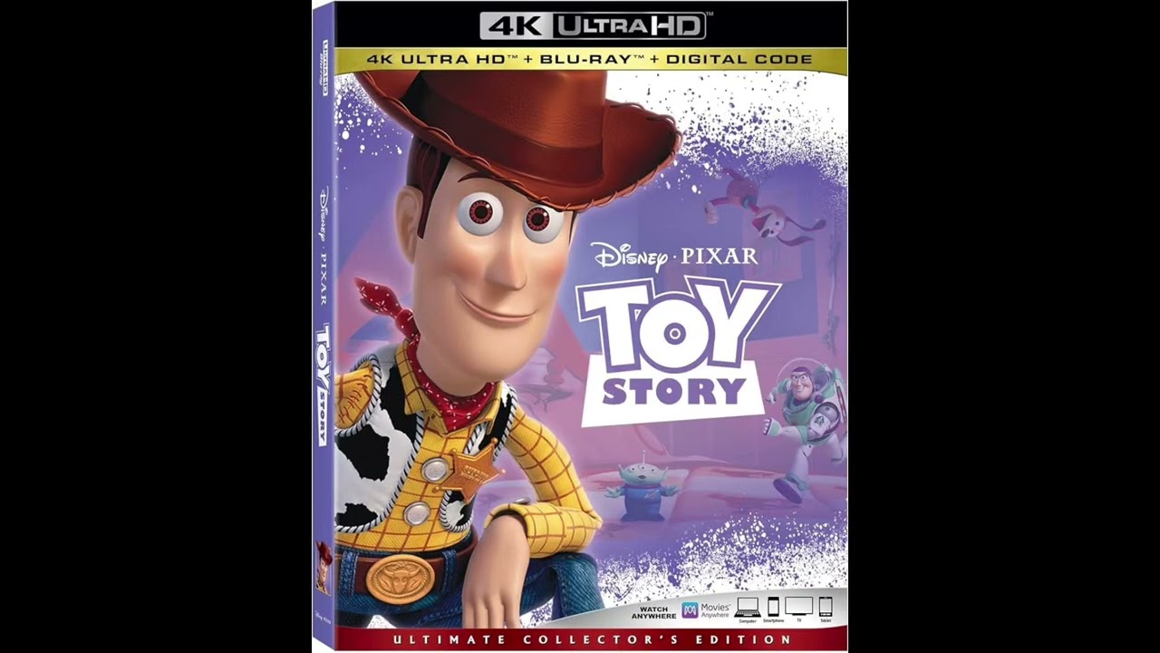 Every international 4K Ultra HD Blu-ray release of Toy Story in cover order