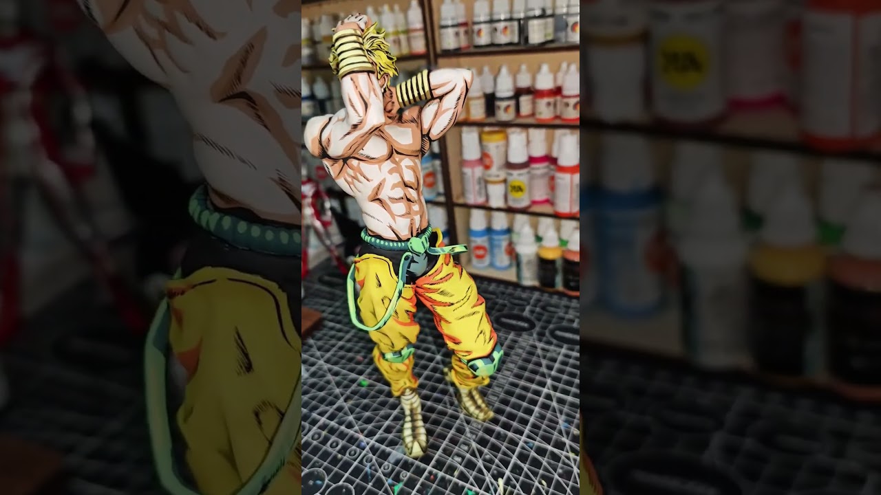 repaint a jojo figure! #repaint#jojo #jojosbizzareadventure