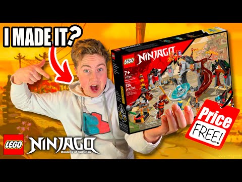 I got a FREE LEGO Ninjago Set...