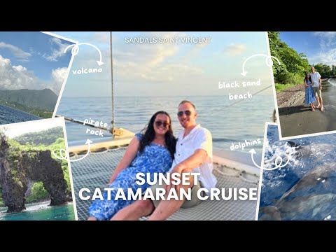 THE BEST $100 EVER SPENT! | Sandals Saint Vincent Sunset Catamaran Cruise