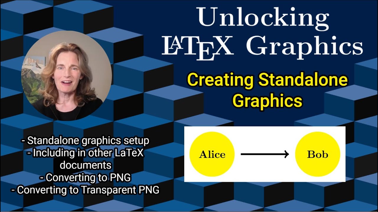 Creating Standalone Graphics with TikZ in LaTeX (Video 52 - Unlocking LaTeX Graphics)