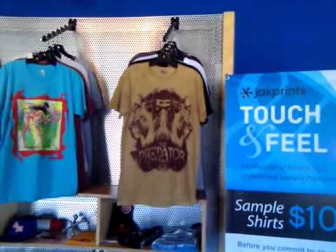 Brian "The Predator" Rogers signature shirt featured at JakPrints