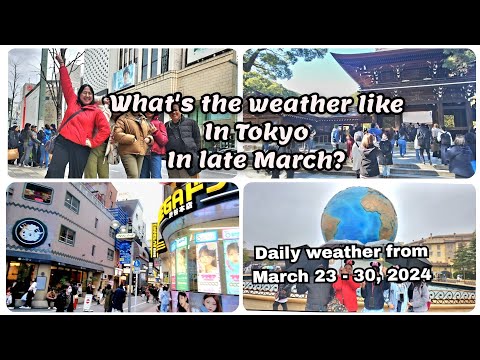 Tokyo, Japan Weather in Late March | Our Fam's Spring experience🇵🇭