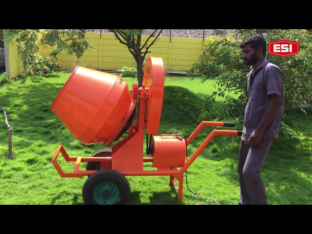Mini Concrete Mixer Machine - Electric Concrect Mixer Machine ...