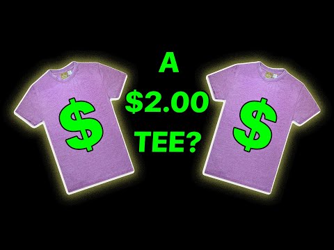 How to Get a $2.00 T-Shirt.