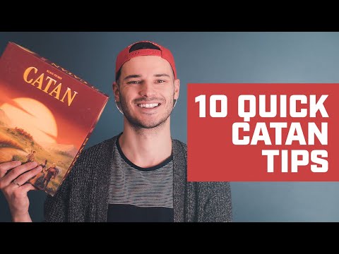 10 QUICK tips for Settlers of CATAN - Tips, Tricks & Strategies