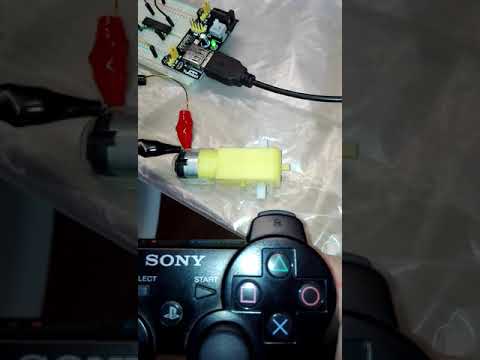ESP32 PS3 Controller: Controlling a DC motor – techtutorialsx