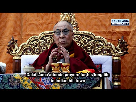 Dalai Lama attends prayers for his long life in Indian hill town