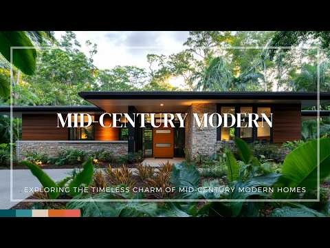 Exploring the Timeless Charm of Mid-Century Modern Homes