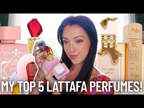 My TOP 5 Lattafa Perfumes! Best Arab Fragrances!😍