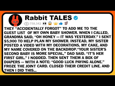 They “Accidentally Forgot” To Add Me To The Guest List Of My Own Baby Shower. When I Called...