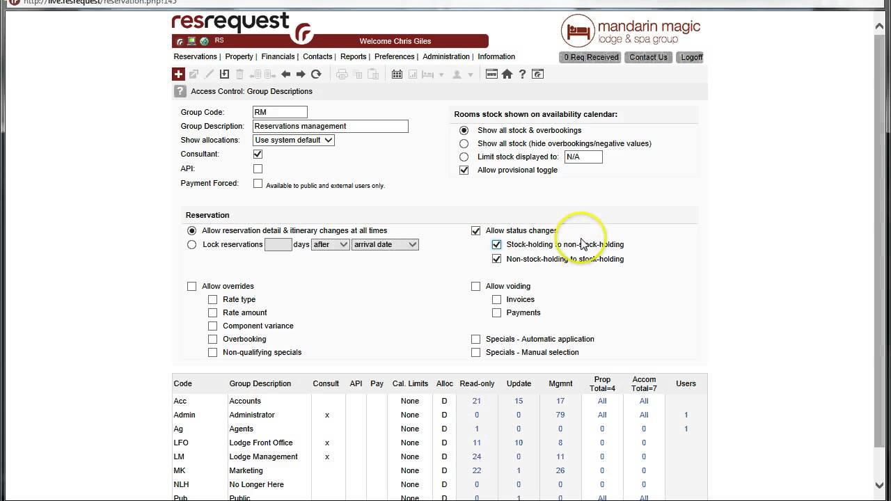 Create Groups and Group Settings Overview