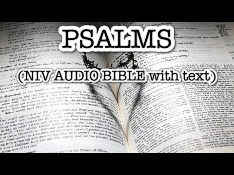PSALMS(NIV AUDIO BIBLE with text)