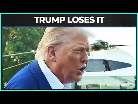 Trump Has EPIC Meltdown Out Of Frustration With Israel, Iran