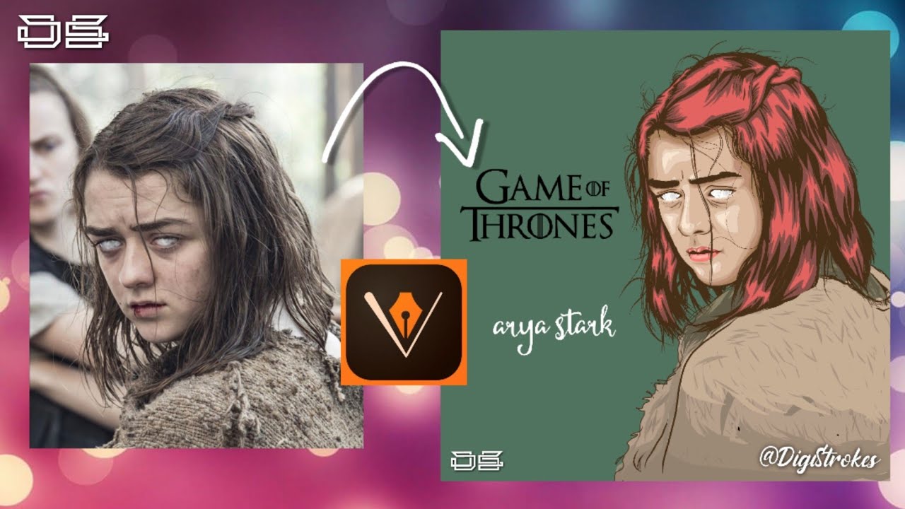 VECTOR ART TUTORIAL ON ANDROID PHONE | CREATE LOGO/CARTOON OF YOURSELF